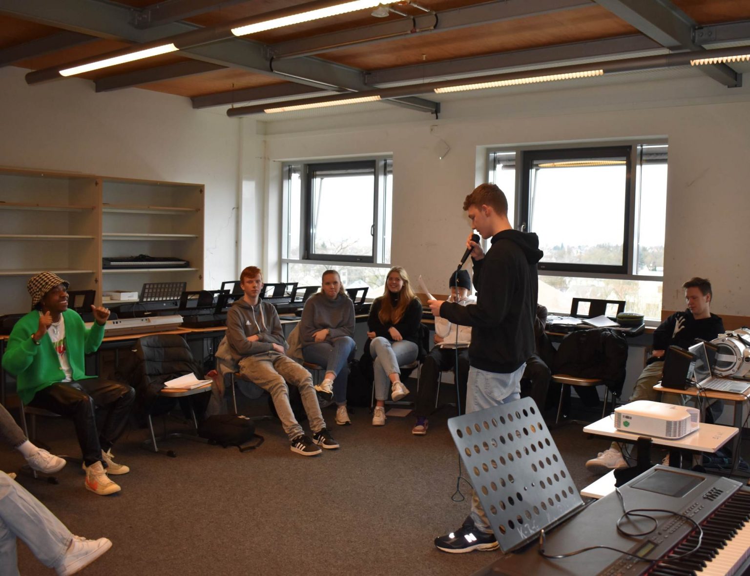 Musikunterricht mal anders – Karla-Raveh-Gesamtschule Lemgo